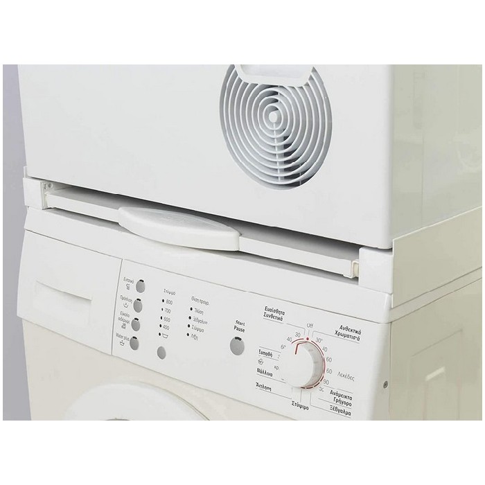 Washing Machine Tumble Dryer Stacking Kit With Shelf Roller Laundry ...