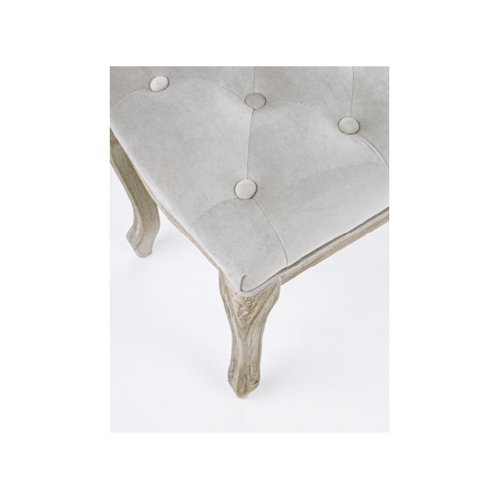 Mathilde Grey Bench Seating Accents Living - The Atrium