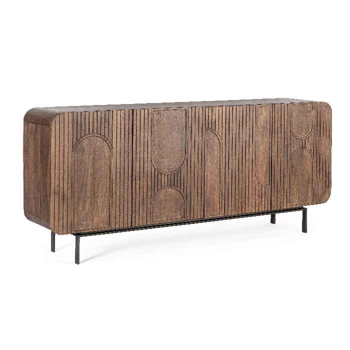Bizzotto Orissa Nat Sideboard 4 Doors Sideboards Living - The Atrium