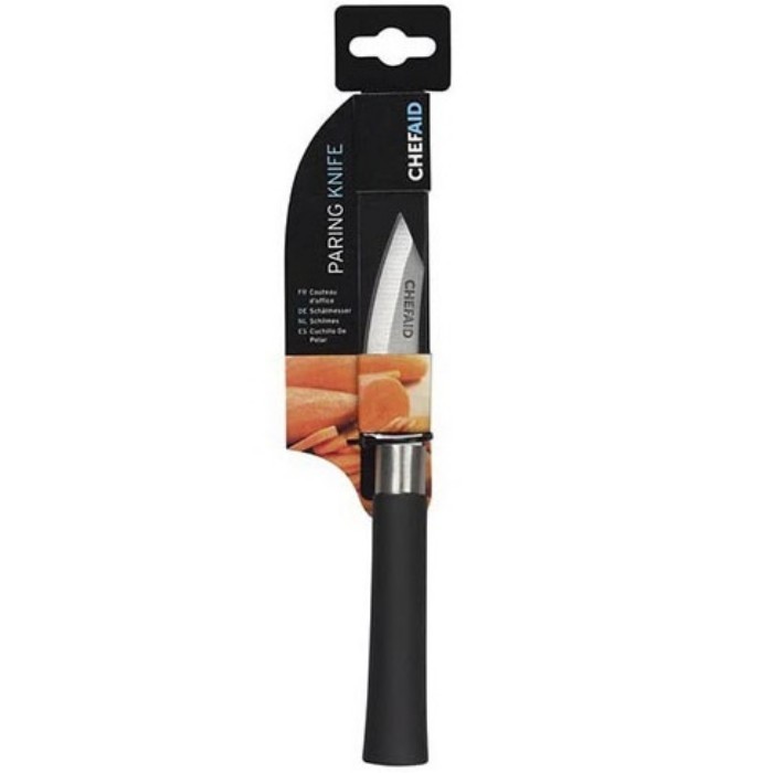 Chef Aid 3'' Paring Knife With Soft Grip Handle Utensils Kitchenware ...