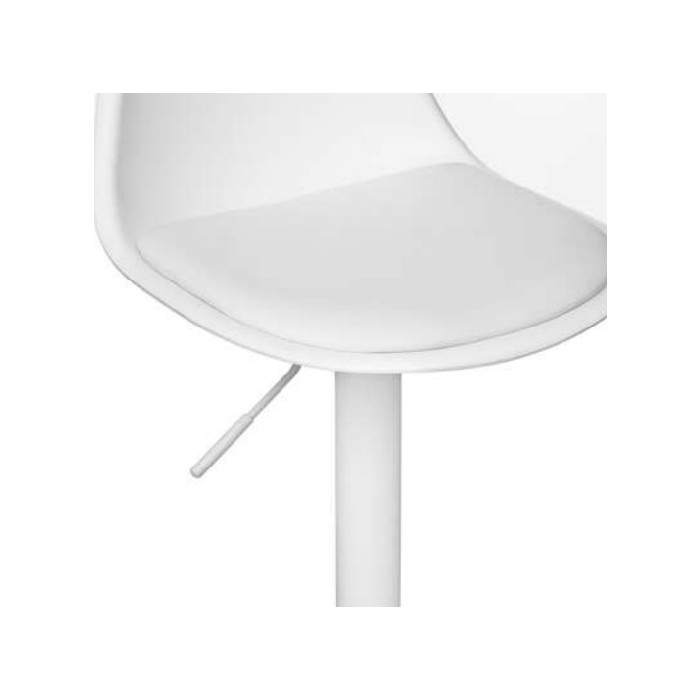 Aiko Wht Adj Pp Bar Chair Dining Stools Dining - The Atrium