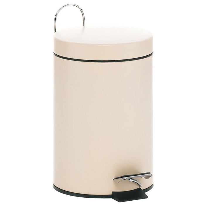 Kela Cosmetic Bin Beige Metal 3L Bins Liners Household Goods - The Atrium