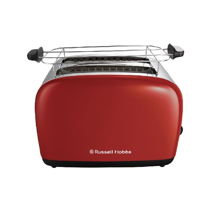 Russell Hobbs Toaster 2 Slice Red Colours Plus Toasters Small ...