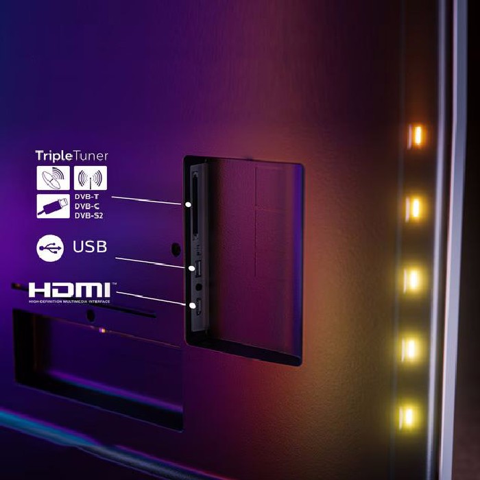 Philips 43 Inch 4K Ultra Hd Led Ambilight Titan Os Smart Tv – 43Pus8959 ...