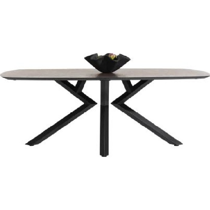 Xooon Masura Oval Table Rust 150 X 105 Cm Dining Tables Dining - The Atrium