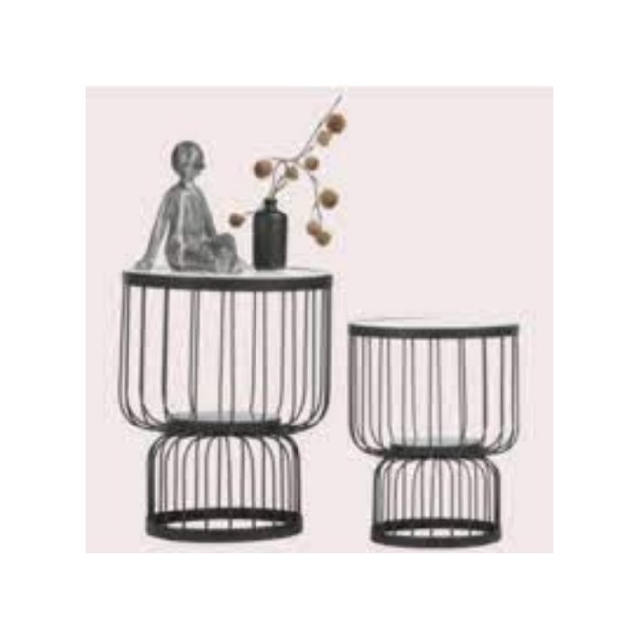 Coco Maison Lode Set Of 2 Side Tables Coffee Tables Living - The Atrium