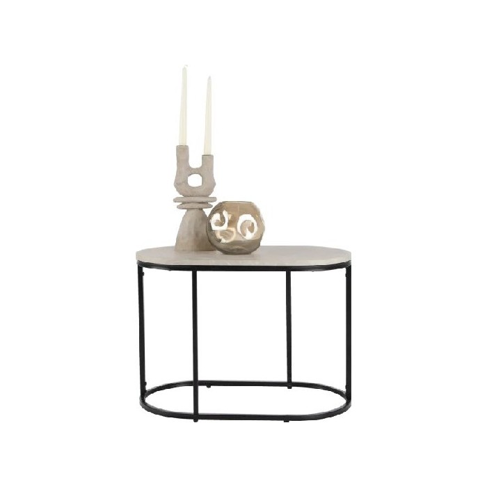 Coco Maison Lina Side Table 64X36x46cm Coffee Tables Living - The Atrium
