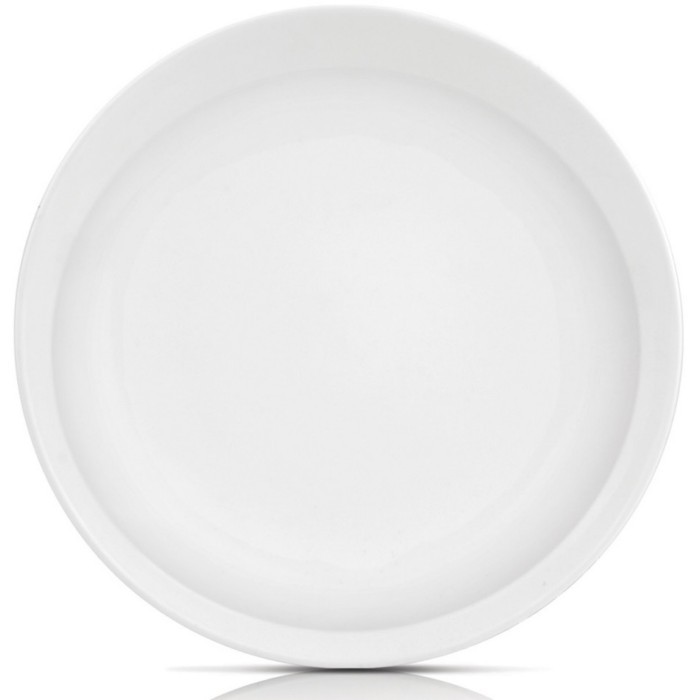 Dinner Plate White 25Cm Plates Bowls Tableware - The Atrium