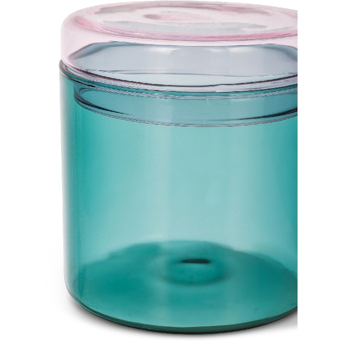 Coincasa Two Tone Glass Container 7448927 Food Storage Kitchenware ...