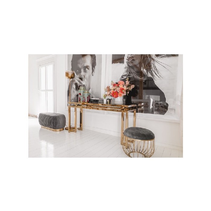 Kare Console Gold Rush Console Tables Living - The Atrium