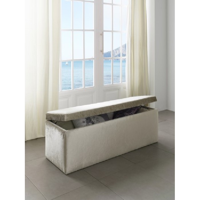 Dupen Storage Bench Silver 120Cm X 40Cm X 42Cm Individual Pieces ...