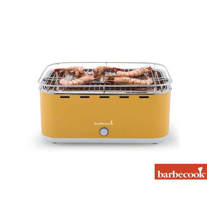 Barbecook Carlo Charcoal Table Grill Sunshine Yellow Charcoal Bbqs ...