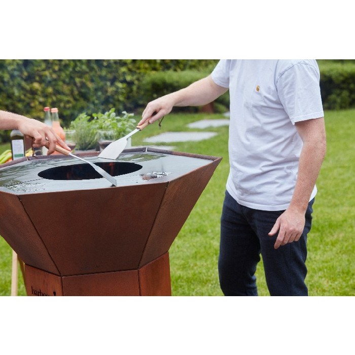 Barbecook Nestor Original Corten Steel Wood Barbecue Charcoal Bbqs ...