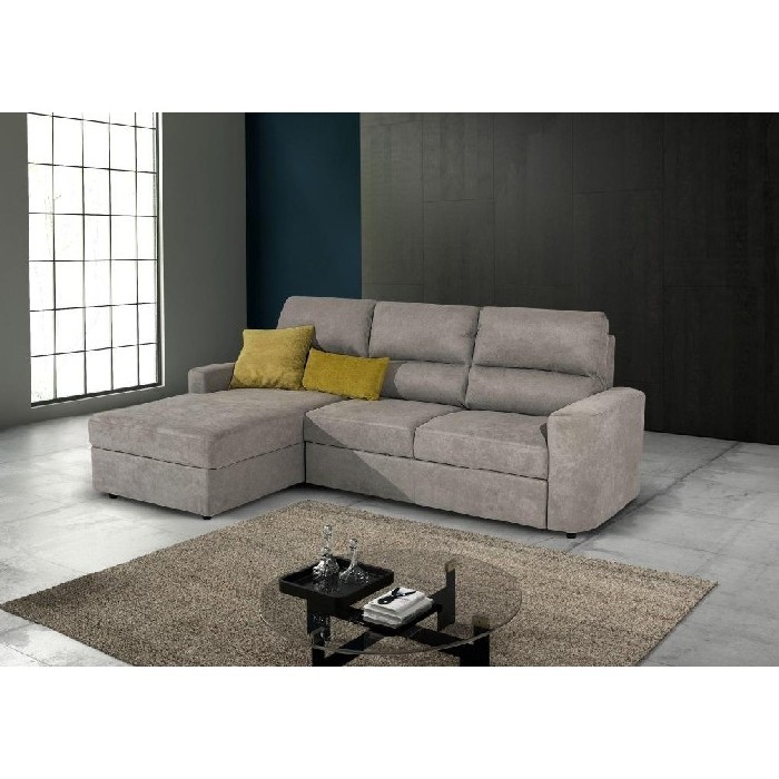 Bellavita Ricky Left Facing Corner Sofa Bed With Storage Upholstered In ...