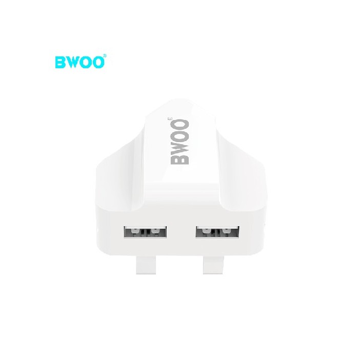 Bwoo Fast Wall Charger Dual Usb Ports Cables Chargers Adapters ...