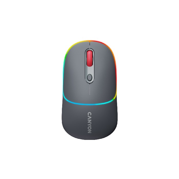 Canyon Wirelessbt Optical Mouse Dark Grey Computers Laptops Tablets ...