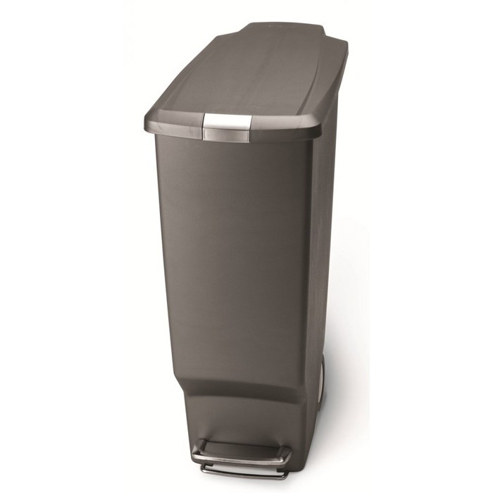 Simplehuman Slim Pedal Bin 40L Bins Liners Household Goods - The Atrium