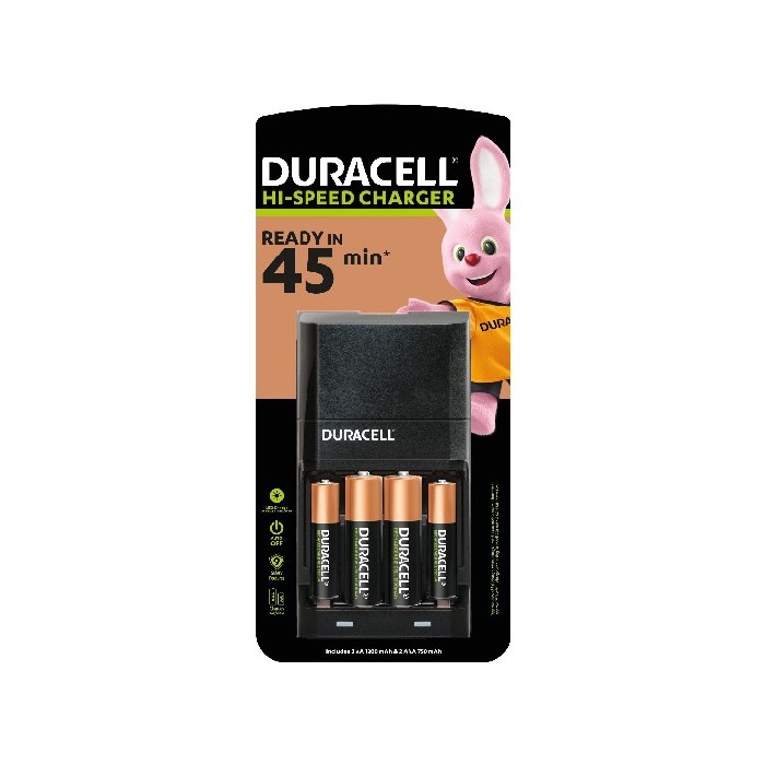 Duracell Charger Cef27 45Min 2Aa 2Aaa Batteries Lighting - The Atrium