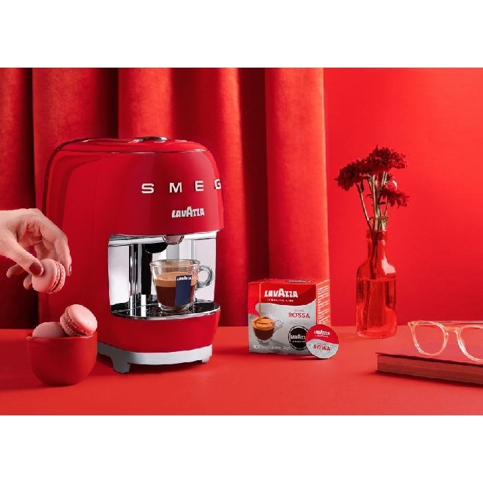 Lavazza A Modo Mio Smeg Coffee Machine Red Coffee Machines Small ...