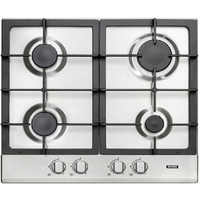 Ignis Gas Hob 60Cm 4 Brnrs Stainless Steel Hobs White Goods - The Atrium