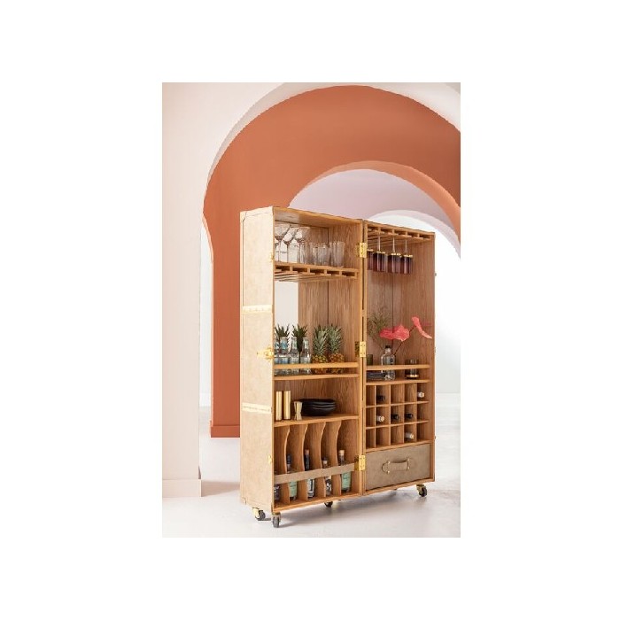 Kare Bar Cabinet Venezia Cream Bar Units Dining - The Atrium