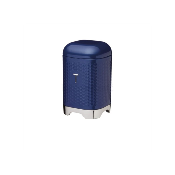 Blue Tea Canister Food Storage Kitchenware - The Atrium
