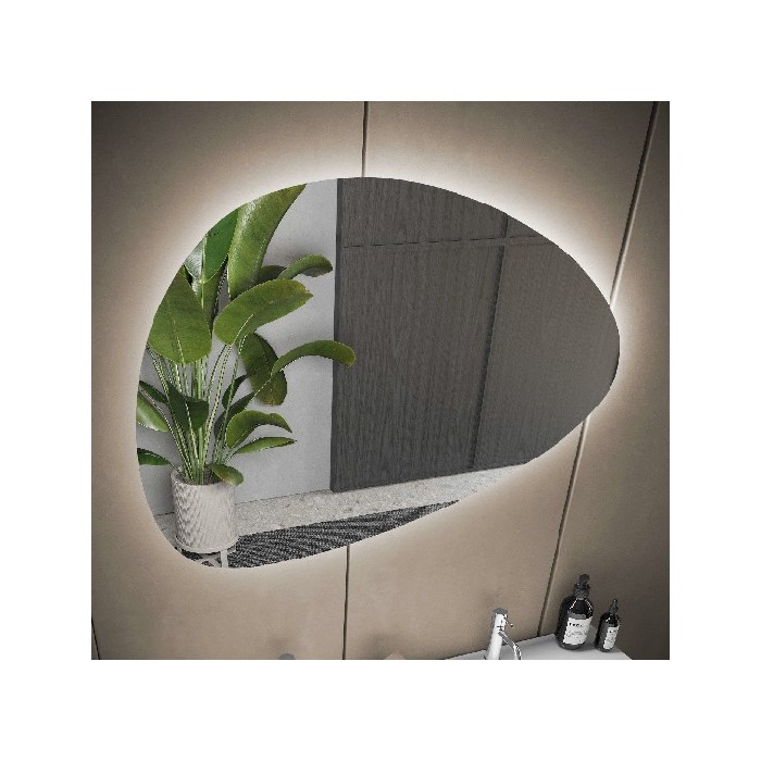 Infinity 20 Stone Led Backlit Mirror Mirrors Home Decor - The Atrium