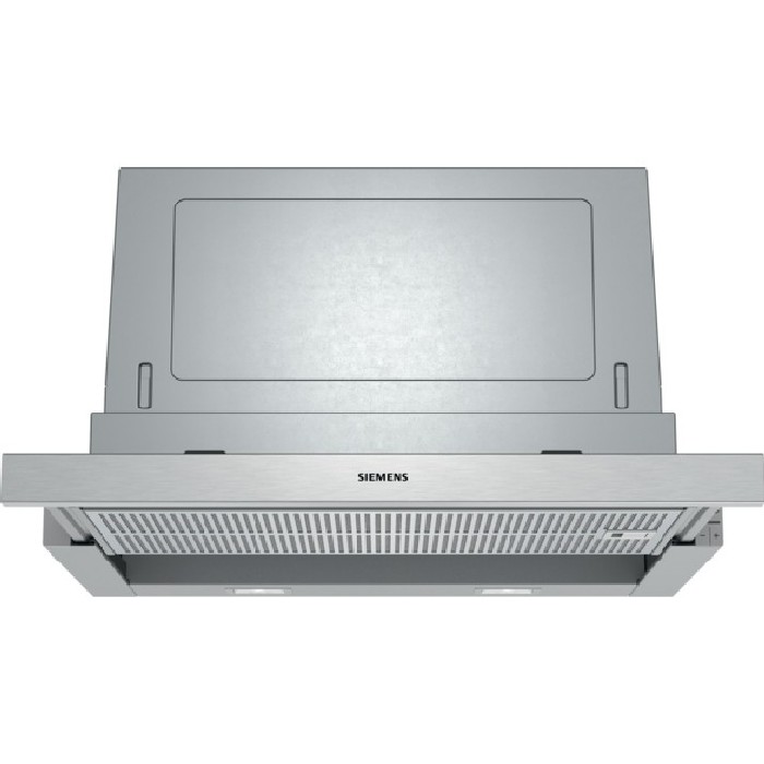 Siemens Iq300 Telescopic Cooker Hood 60 Cm Silver Metallic Hoods White ...