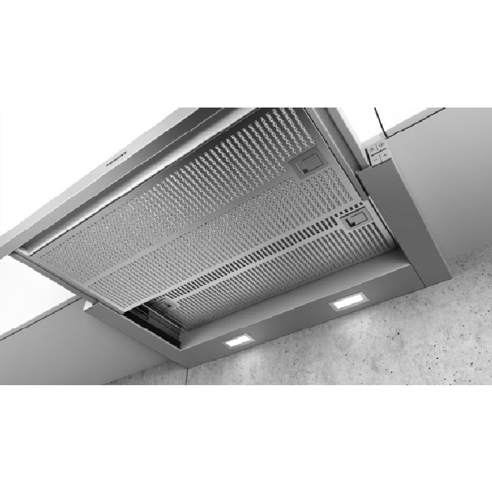 Siemens Iq300 Telescopic Cooker Hood 60 Cm Silver Metallic Hoods White ...