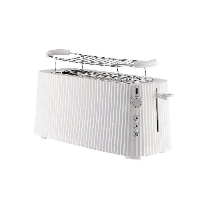 Alessi Long Slot Toaster White Toasters Small Appliances - The Atrium