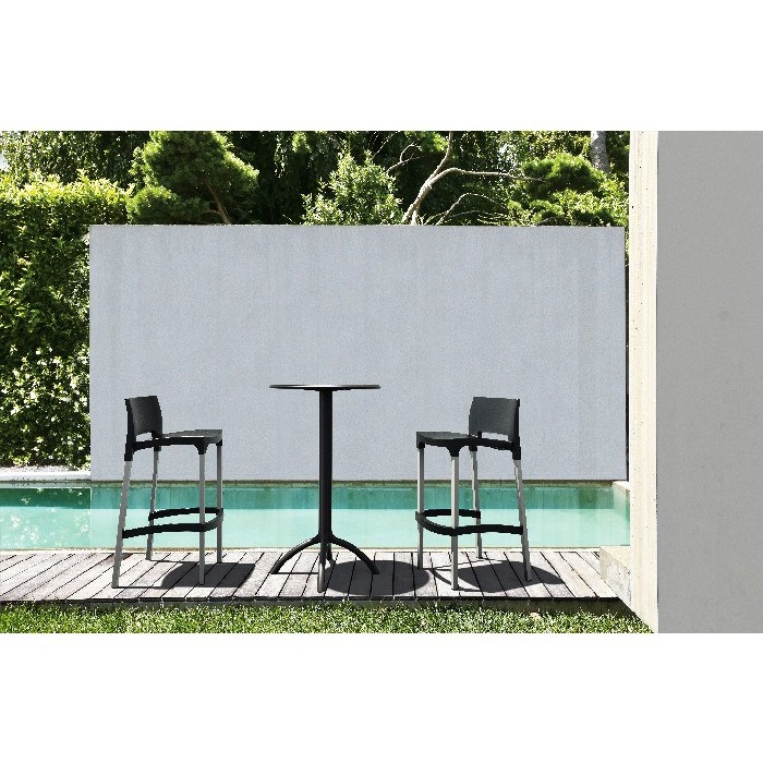 Octopus Bar Set Black Bar Tables Stools Outdoor - The Atrium