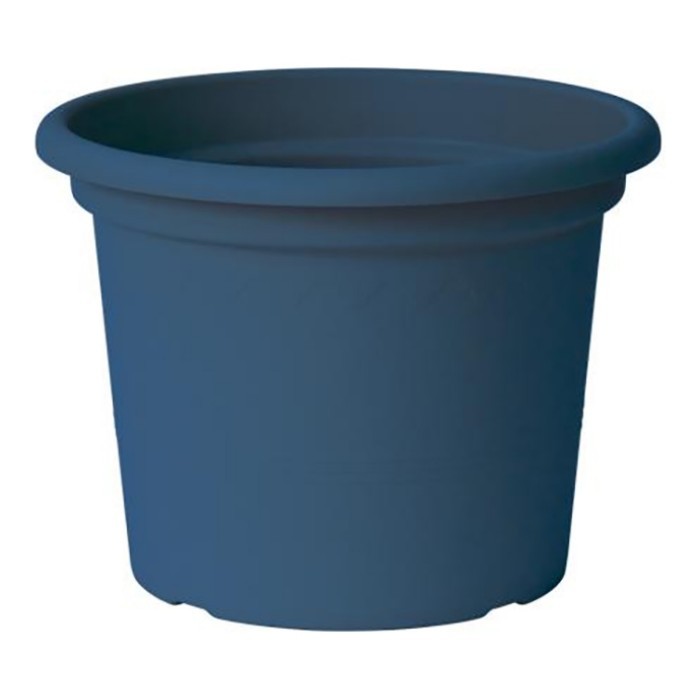 Geo Pot 40Cm Ocean Blue Pots Planters Troughs Gardening - The Atrium