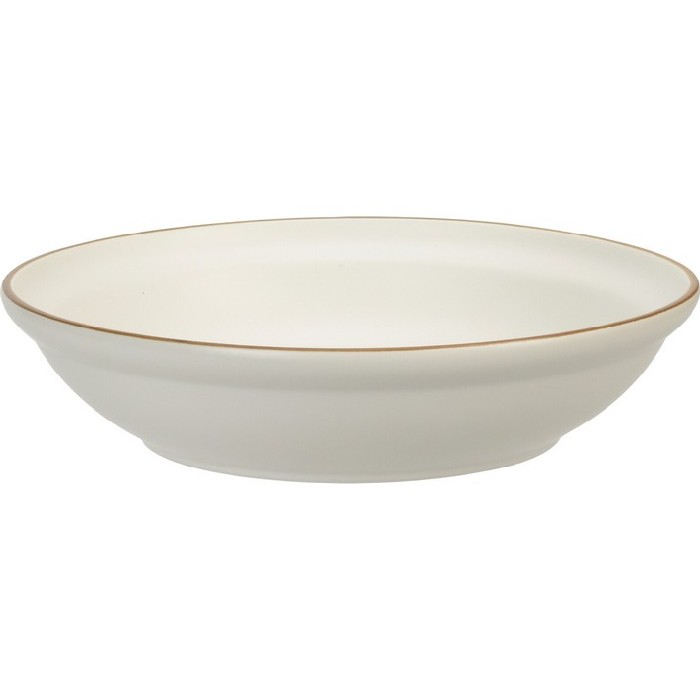 Plate Deep Dia 21Cm White Colo Plates Bowls Tableware - The Atrium