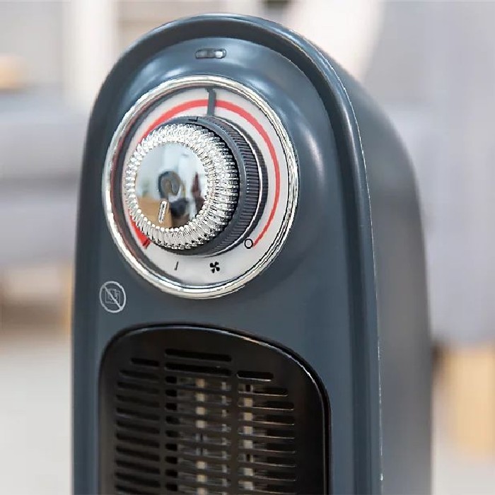 Russell Hobbs Electric Tower Heater 2000W Ptc Fan Heater Retro Grey ...