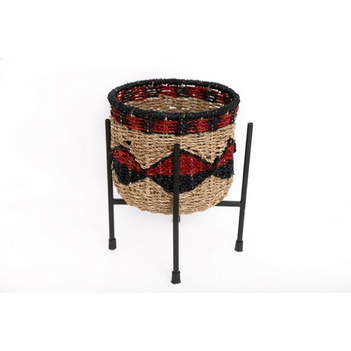 African Planter On Stand 30X36 Vases Home Decor - The Atrium