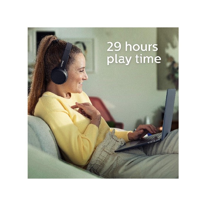 Philips On Ear Wireless Headphones Black Headphones Ear Pods ...