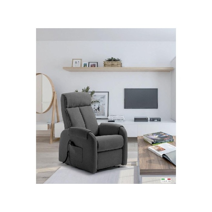 Stand Up Recliner With 2 Motors Mod330 Upholstered In Kenya 400 ...
