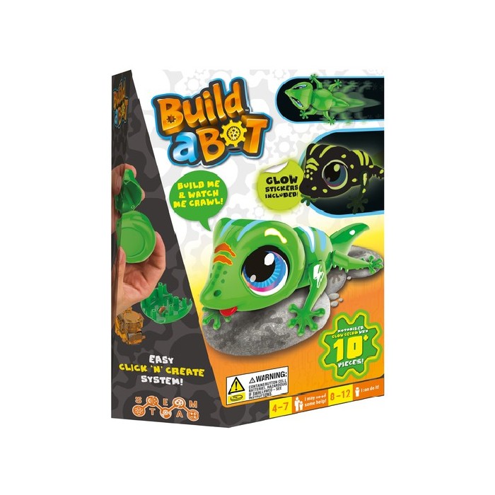 Build A Bot Glow Gecko Electronic Pet Toys Other - The Atrium