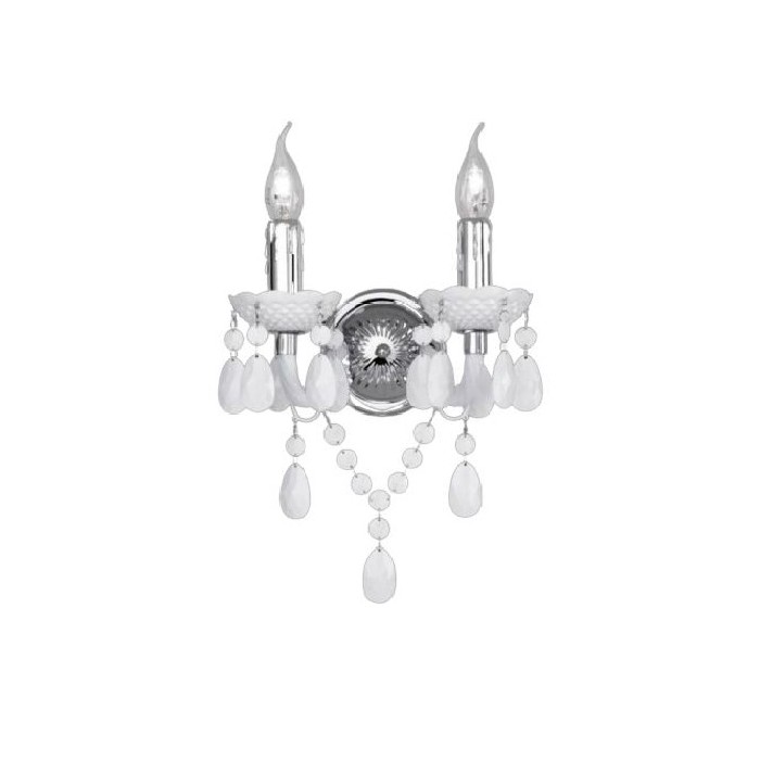 Sale Trio Luster Wall Light White Wall Lamps Lighting - The Atrium