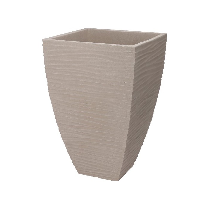 Flowerpot Sylt 40X40x62cm Color Sand Pots Planters Troughs Gardening ...